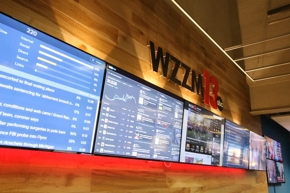 WZZM13 Project Gallery | 616-458-6322 | Custer Inc